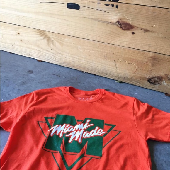F1ttd | Shirts | Mens Graphic Tee Inspired By Miami Hurricanes | Poshmark